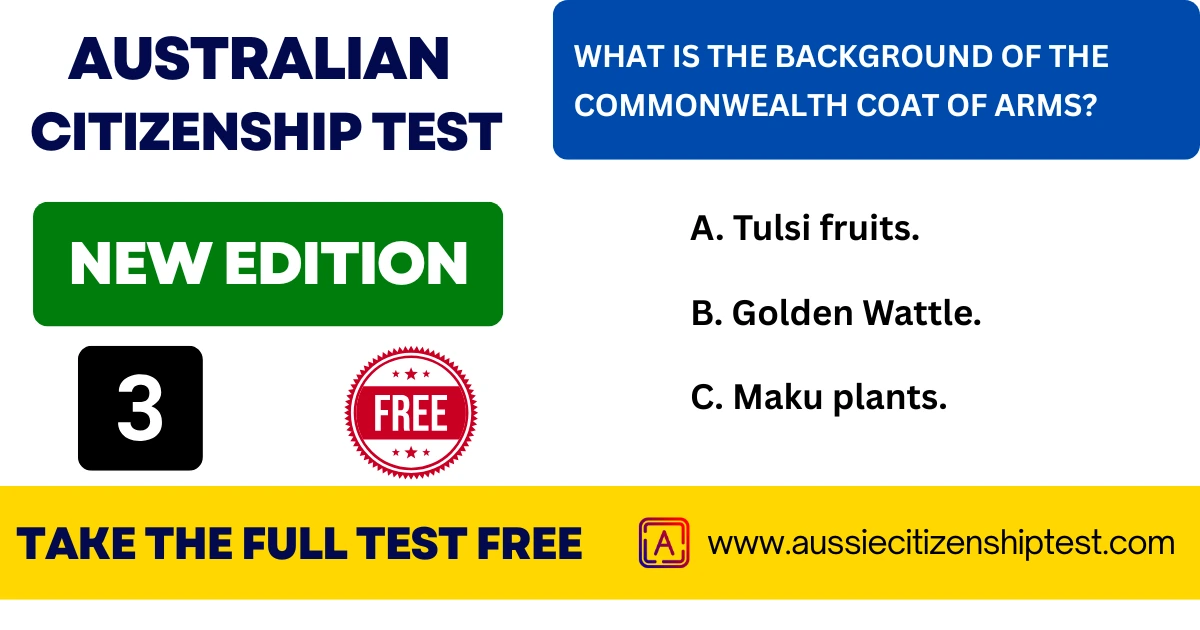 Full-Length Test 3: Australian Citizenship Q&A (2026 Edition) | Aussie ...